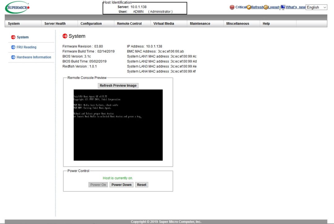 Supermicro - Login to IPMI / BMC | Stovaris Value Added Distributor
